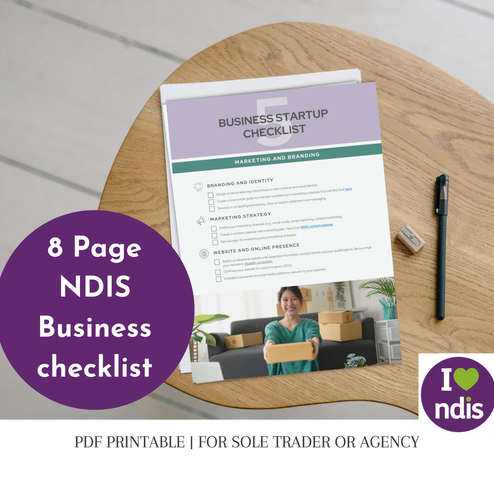 NDIS Business Start up Checklist Template – Launchly