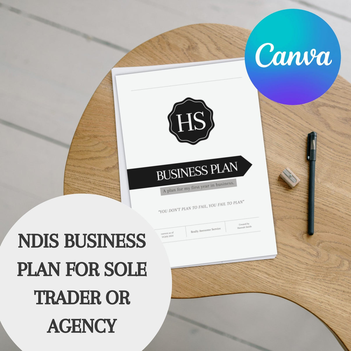 NDIS Business Plan - Bold Template – Launchly