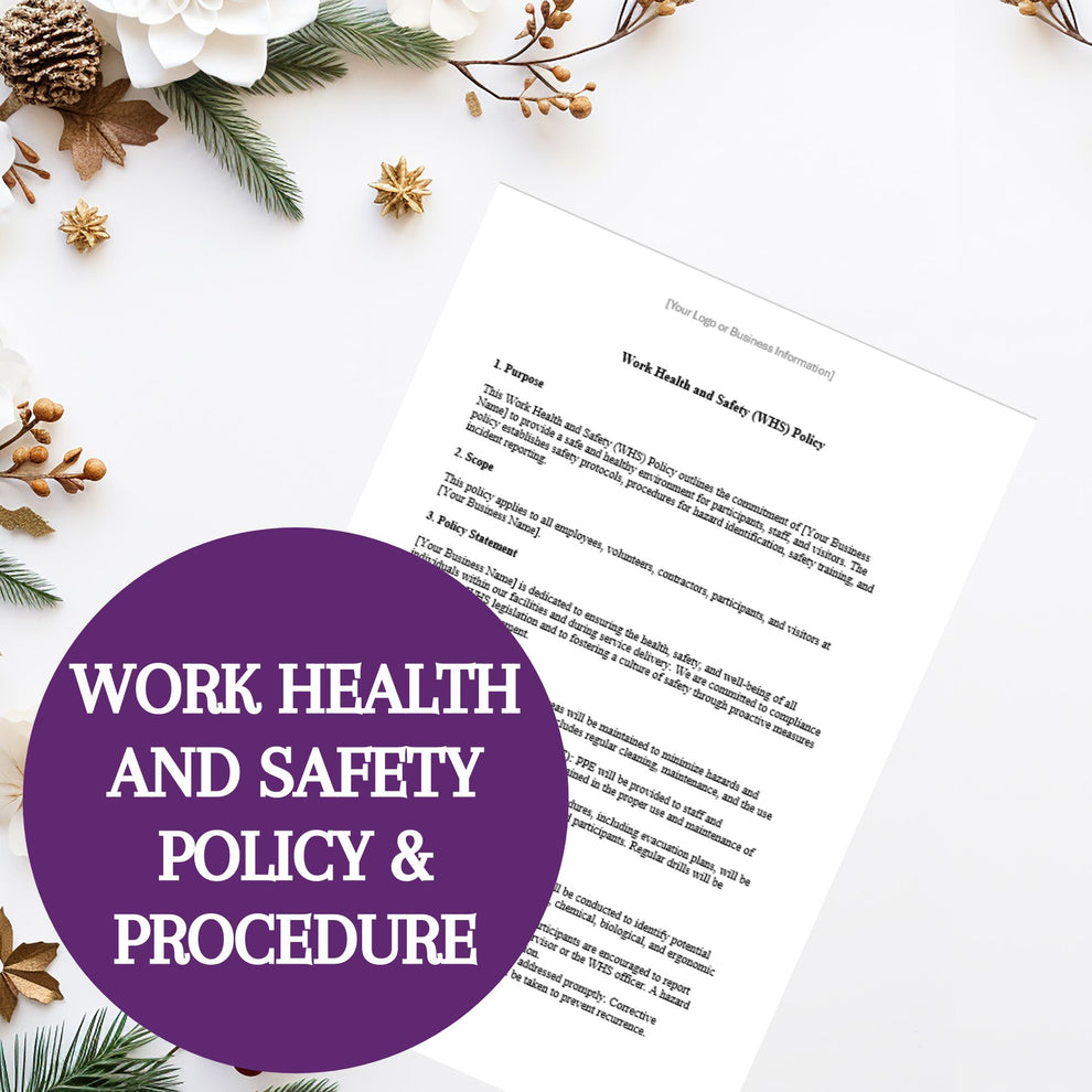 Work Health & Safety Policy Template – Launchly